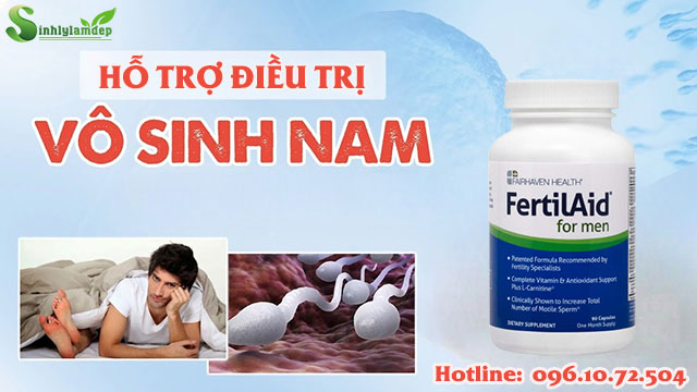 FertilAid For Men - Hỗ trợ điều trị vô sinh dành cho nam giới